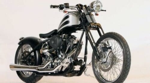 Reaper built by Saxon Motorcycles of U.S.A.