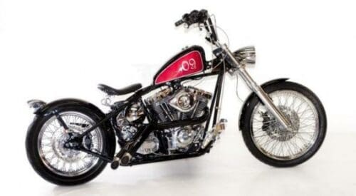 Reaper built by Saxon Motorcycles of U.S.A.