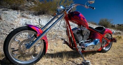 Warlord built by Saxon Motorcycles of U.S.A.