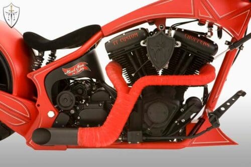 No Limit built by TT Custom Choppers of Turkey