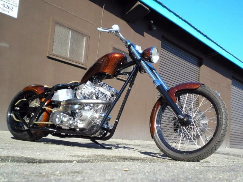 Count Chockula Dominator built by West Coast Choppers - WCC of U.S.A.