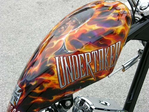 Undertakers El Diablo built by West Coast Choppers - WCC of U.S.A.