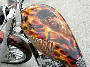 Undertakers El Diablo built by West Coast Choppers - WCC of U.S.A.