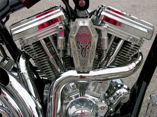 Undertakers El Diablo built by West Coast Choppers - WCC of U.S.A.