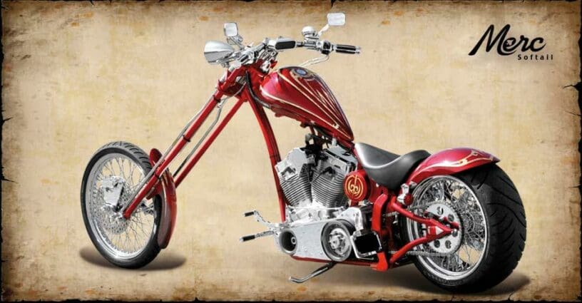 Merc built by Big Bear Choppers of U.S.A.