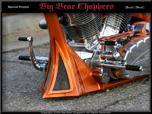 X-Wedge Project built by Big Bear Choppers of U.S.A.