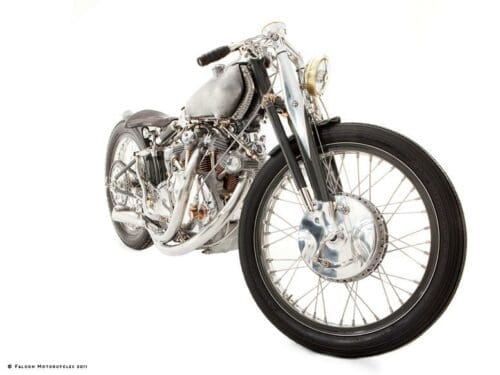 The Black built by Falcon Motorcycles of U.S.A.