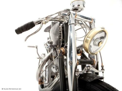 The Black built by Falcon Motorcycles of U.S.A.