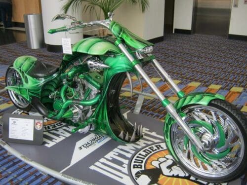 Predasaurus built by Garage Built Bikes of U.S.A.