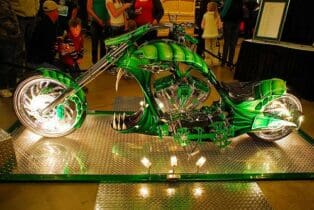 Predasaurus built by Garage Built Bikes of U.S.A.