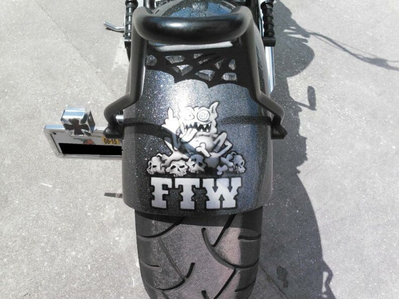 FTW CFL built by West Coast Choppers - WCC of U.S.A.