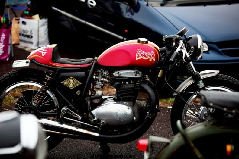BSA Caferacer built by BerryBads Motorcycle of Japan