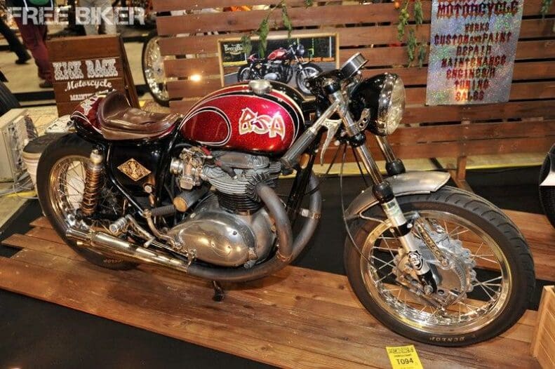 BSA Caferacer built by BerryBads Motorcycle of Japan