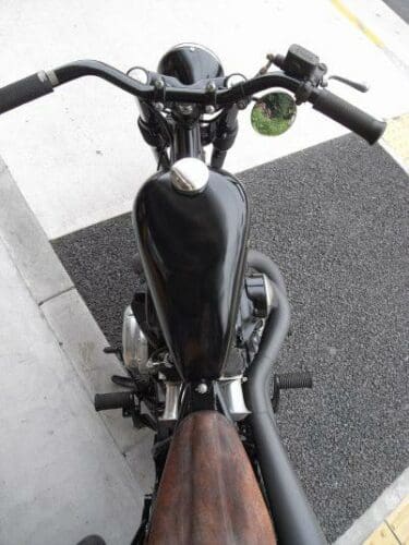 Black Brat built by Brat Style of Japan