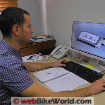 Cardo Systems Intercom R&D Office Tour - webBikeWorld