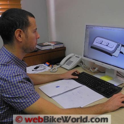 Cardo Systems Intercom R&D Office Tour - webBikeWorld