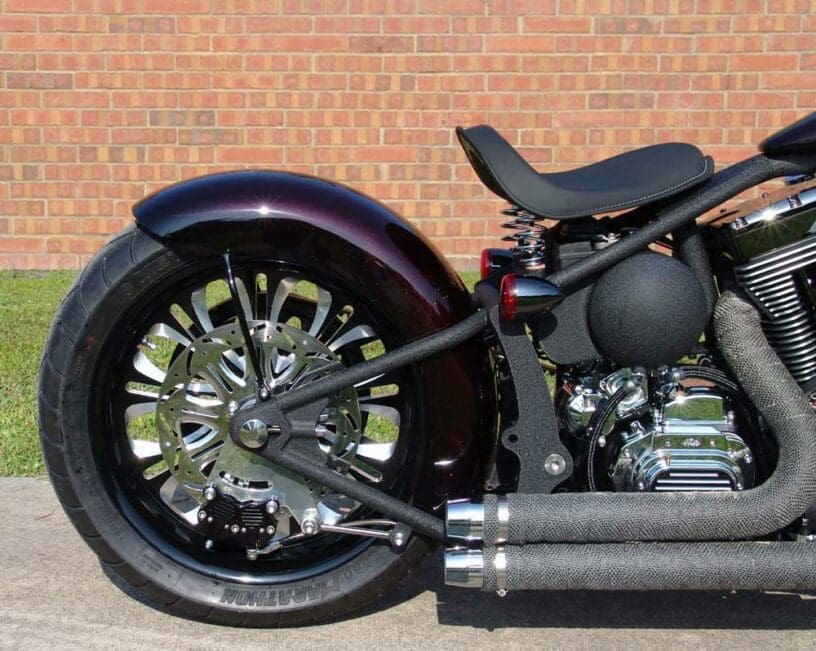Nicks 113ci Hardcore built by Choppercity USA of U.S.A.