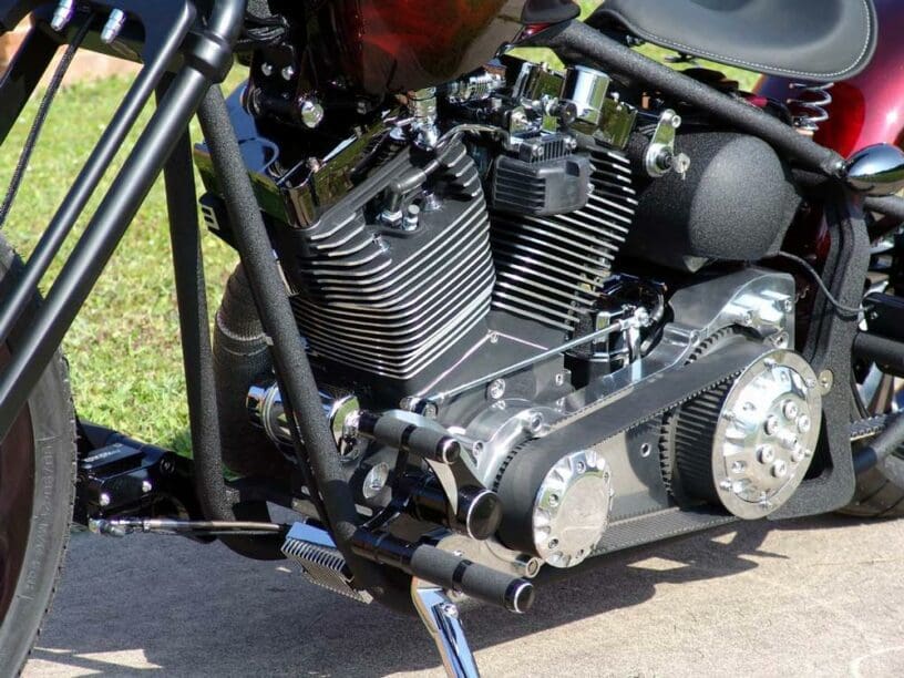 Nicks 113ci Hardcore built by Choppercity USA of U.S.A.