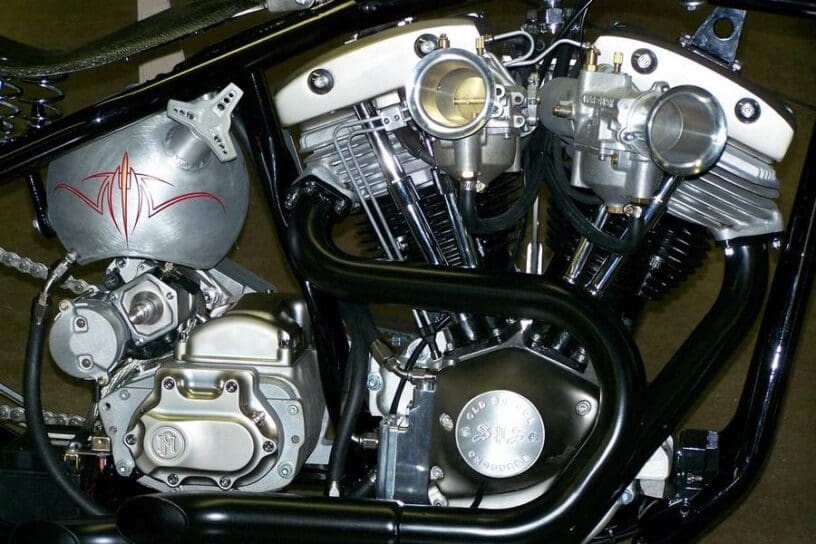 V2 Shovel built by Dons Custom Cycle of U.S.A.