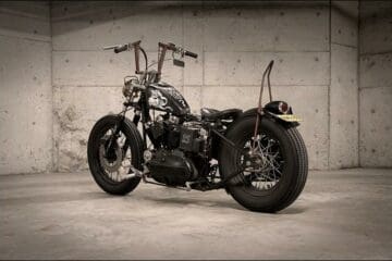 1969 Harley Rat Bobber built by Evolution Custom Ind of Australia