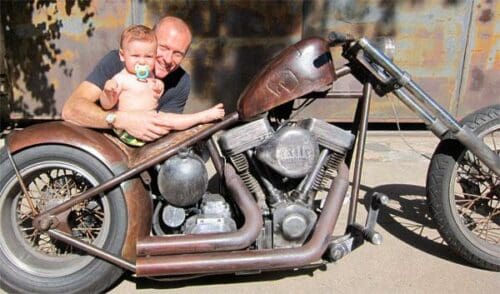 Brown Pearl built by Exile - Russell Mitchell of U.S.A.