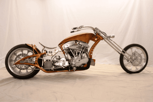 Fusion built by KustomFab Choppers Hawaii of U.S.A.