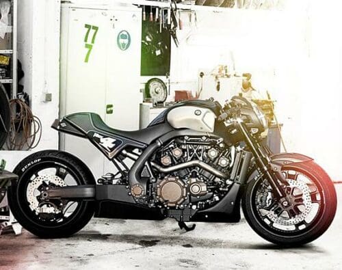 Hyper Modified V-Max built by Roland Sands Designs - RSD of U.S.A.