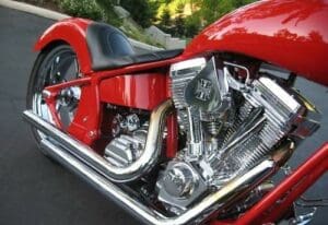 El Diablo 99 built by West Coast Choppers - WCC of U.S.A.