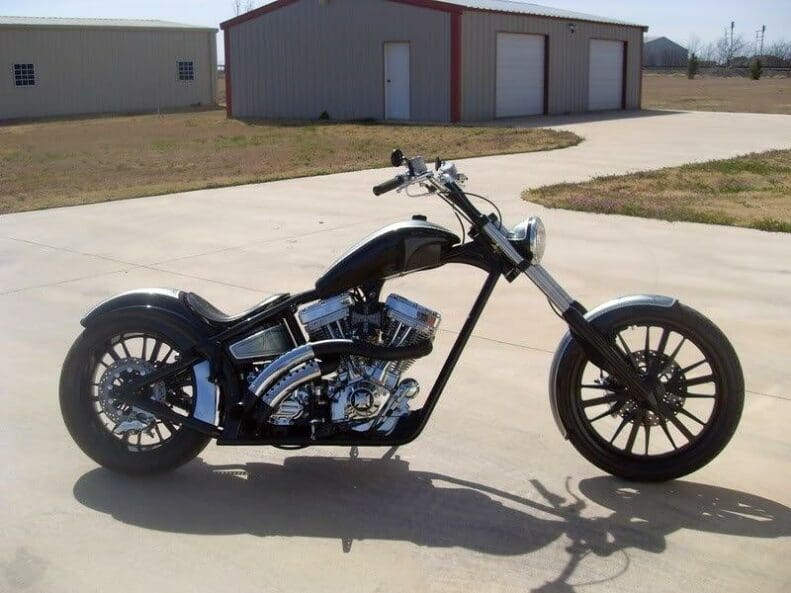 El Diablo II 200 built by West Coast Choppers - WCC of U.S.A.