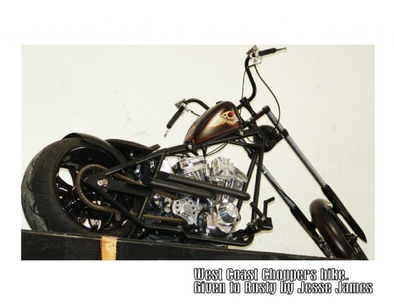 Rusty Coones Dominator built by West Coast Choppers - WCC of U.S.A.