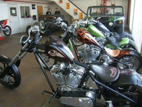 Rusty Coones Dominator built by West Coast Choppers - WCC of U.S.A.