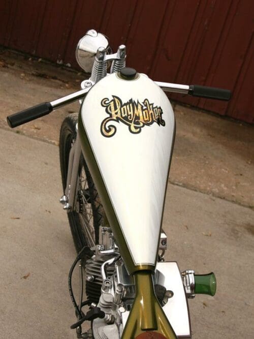 Haymaker built by Bare Knuckle Choppers of U.S.A.