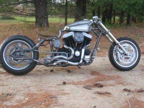 Sportster built by Black Metal Choppers of U.S.A.