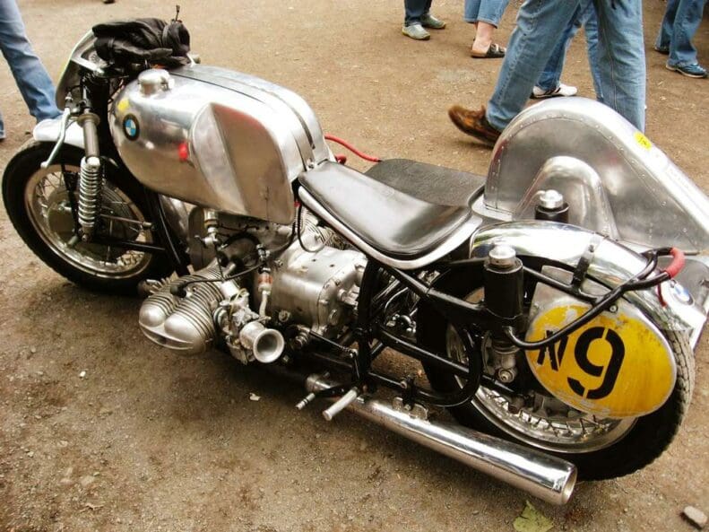 BMW w/ Sidehack built by Garage Built Bikes of U.S.A.