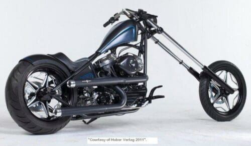 Black Ice built by Hogtech Choppers of Sweden