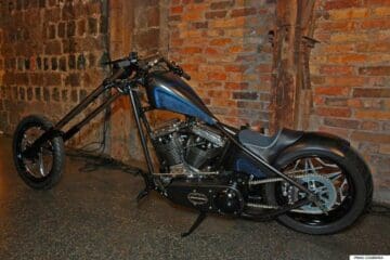 Black Ice built by Hogtech Choppers of Sweden