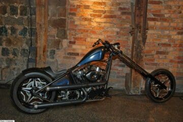 Black Ice built by Hogtech Choppers of Sweden