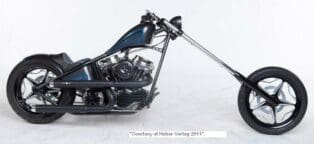 Black Ice built by Hogtech Choppers of Sweden