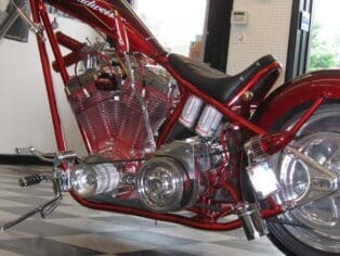 Budweiser Bud Bike built by New England Choppers of U.S.A.