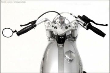 Norley Cafe Racer built by Santiago Choppers of U.S.A.
