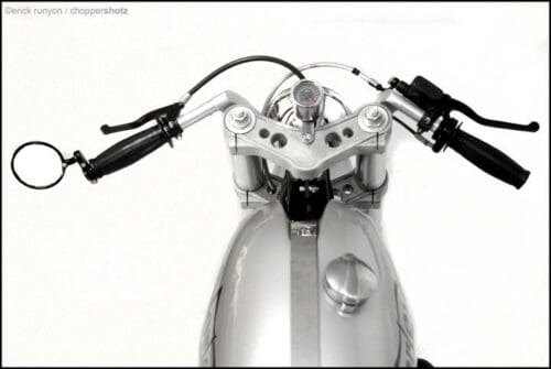 Norley Cafe Racer built by Santiago Choppers of U.S.A.