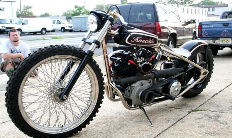 Nickle Knuckle built by Blings Cycles of U.S.A.