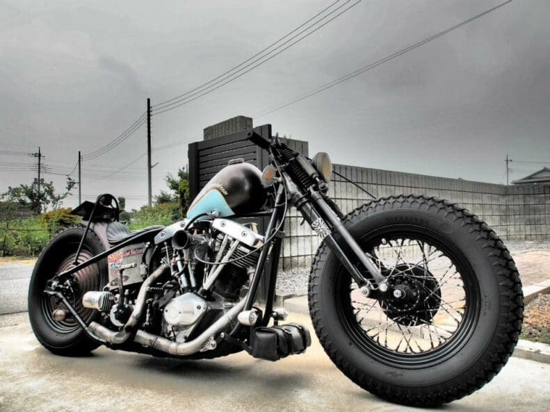 81 Shovel Custom built by K&M Motorcycles of Japan