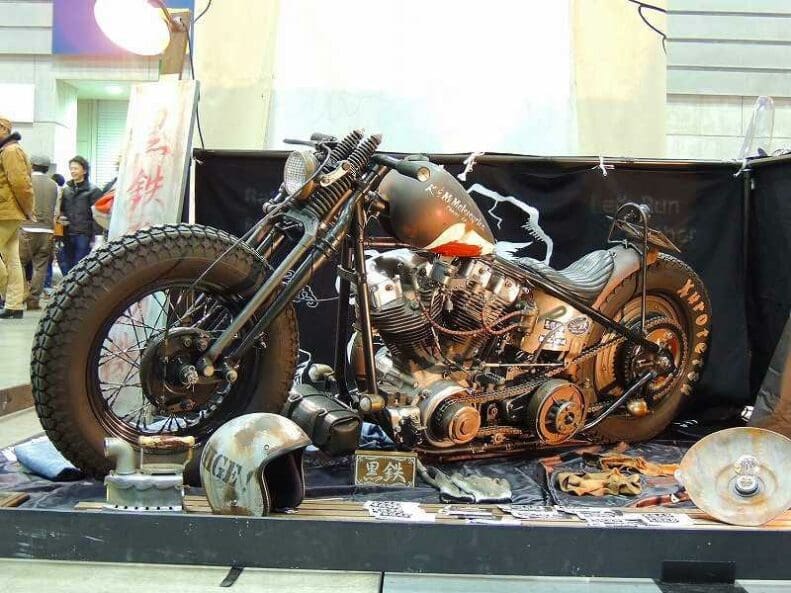 81 Shovel Custom built by K&M Motorcycles of Japan