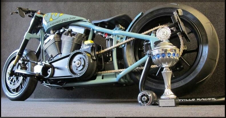 Speedway Racer built by Rag Bag Machines of Switzerland