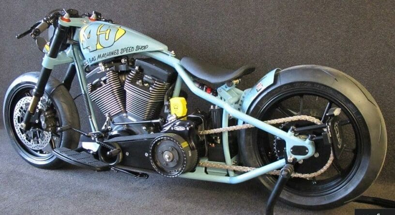 Speedway Racer built by Rag Bag Machines of Switzerland