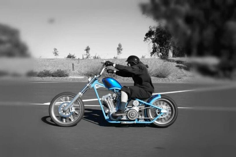 2007 Custom Chopper built by Sollis Metal Shaping of U.S.A.