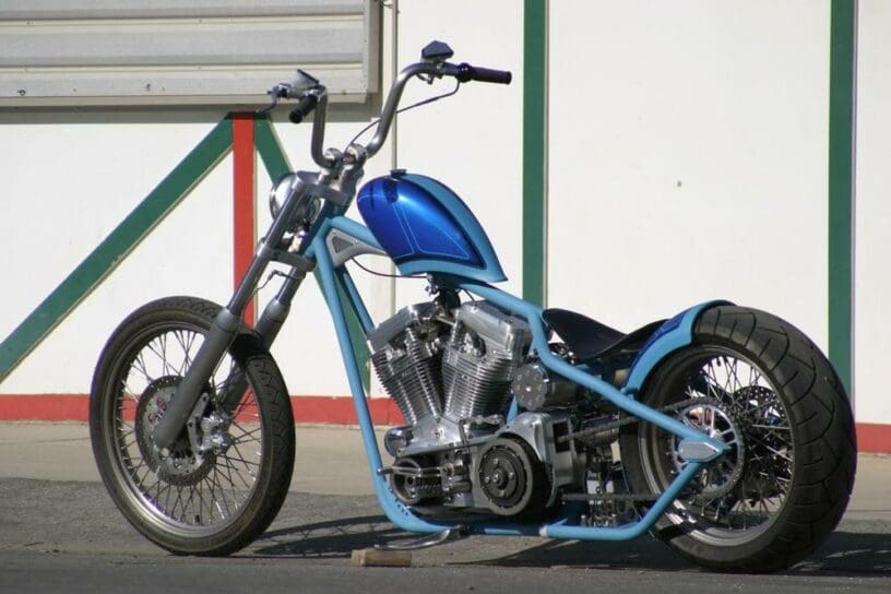 2007 Custom Chopper built by Sollis Metal Shaping of U.S.A.