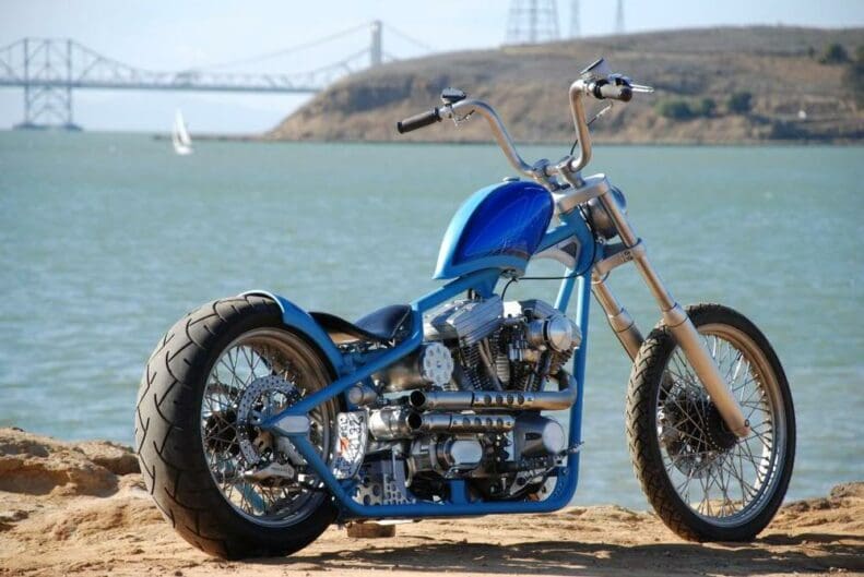 2007 Custom Chopper built by Sollis Metal Shaping of U.S.A.