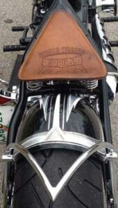 Black & Silver Bobber built by Thug Custom Cycles of U.S.A.